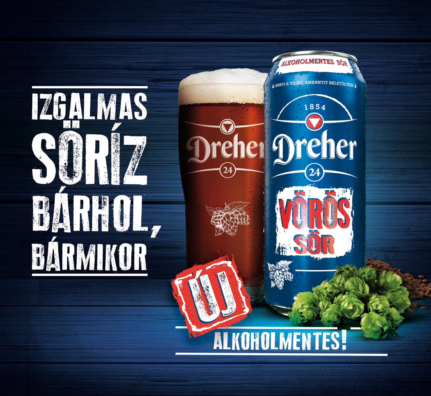 Vörös Sörrel újít a Dreher 24 - Dreherzrt.hu
