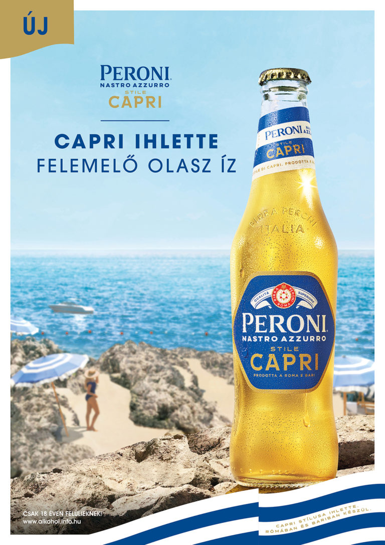 Megérkezett a Peroni Nastro Azzurro Stile Capri - Dreherzrt.hu